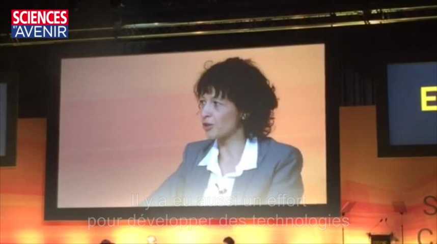 Emmanuelle Charpentier parle de CRISPR/Cas9 - Sciences et Avenir