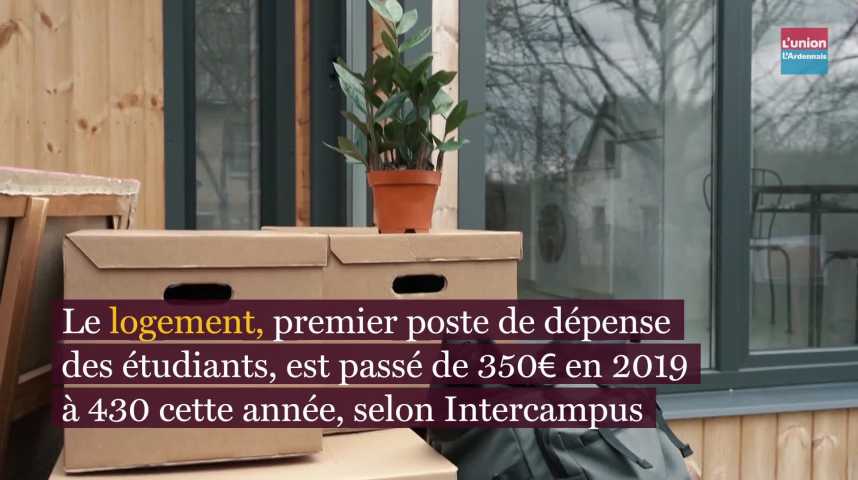 Vidéos : Coût de la vie étudiante, l'inflation permanente - L'Est éclair