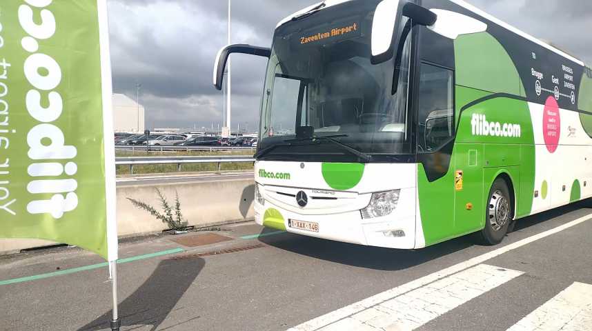 ️ Les navettes de bus Flibco s’installent à Brussels Airport - Sudinfo ...