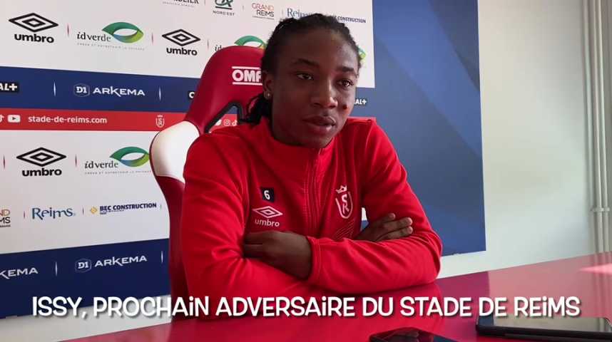 Vidéos : Melchie Dumornay évoque ses objectifs avec le Stade de Reims - L'Ardennais