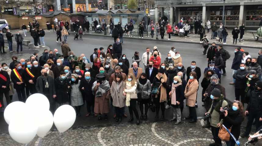 ️ Liège rend hommage aux cinq victimes de Nordine Amrani - Sudinfo Vidéos
