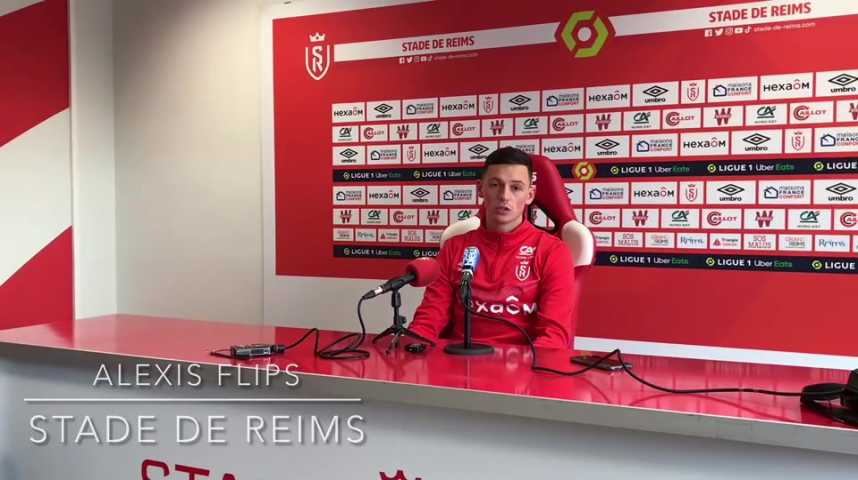 Vidéos : Football - Conférence de presse d’Alexis Flips avant Reims ...
