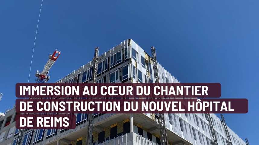 Vidéos : Immersion au CHU du chantier de construction du nouvel hôpital ...