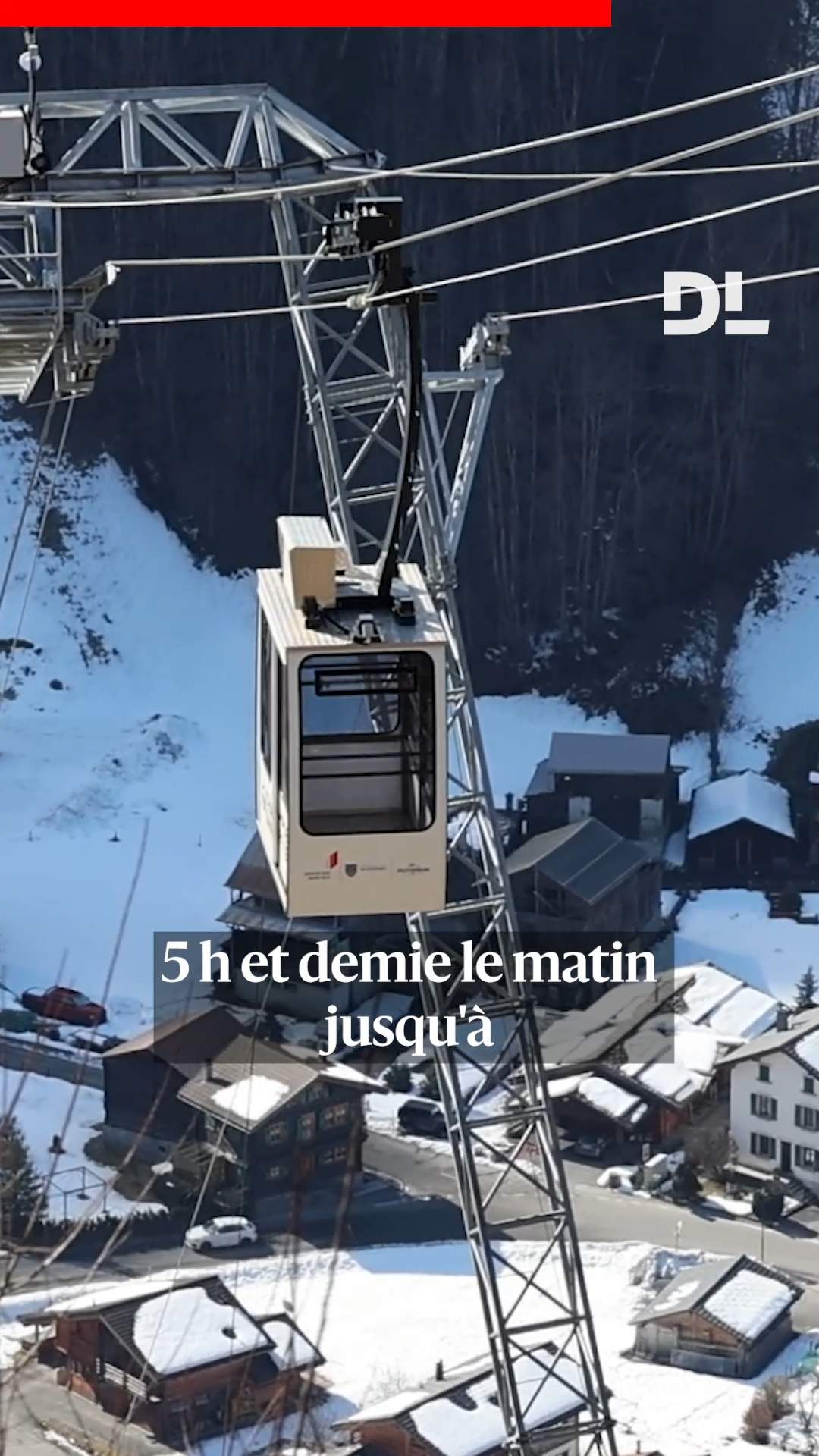 En Suisse, un téléphérique construit en un temps record