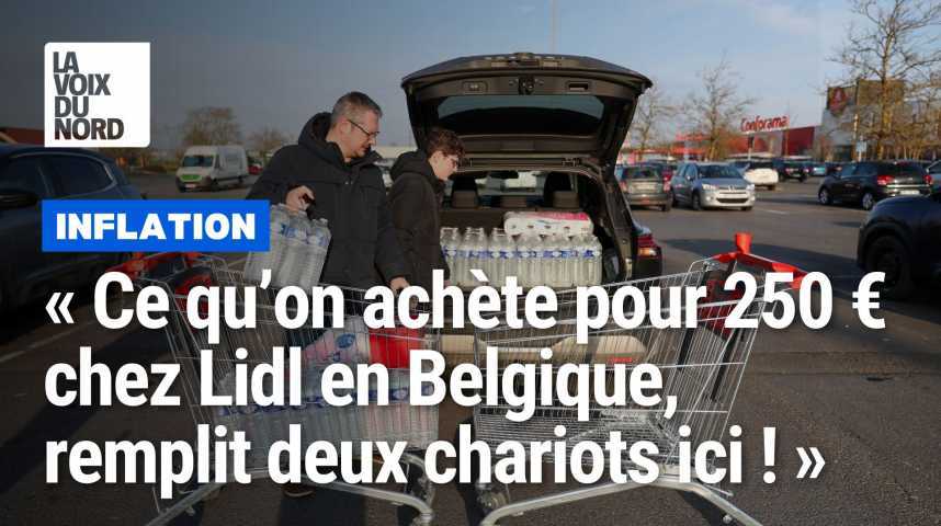 Vidéos : Inflation : les Belges toujours très nombreux à faire leurs ...
