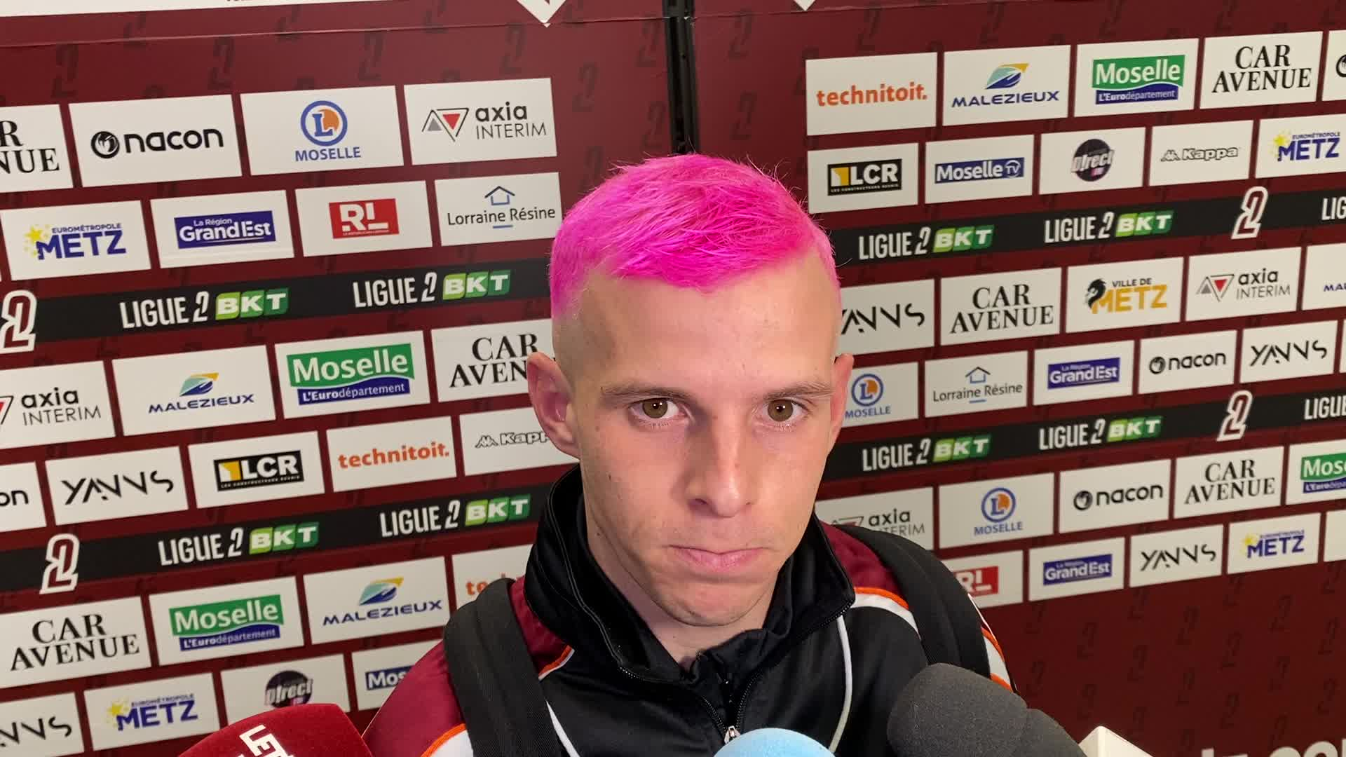 Gauthier Hein après la défaite du FC Metz contre Ajaccio : « C’est cruel