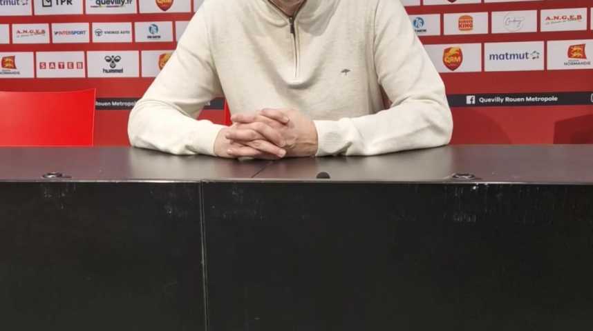 Vidéos : Football. La réaction de David Carré après la victoire de QRM ...