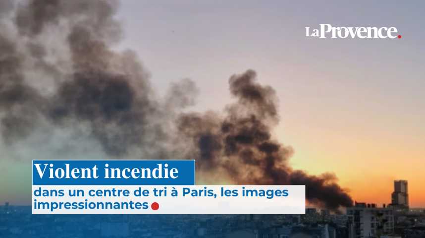 Un important incendie en cours dans le 17e arrondissement de Paris, selon les pompiers