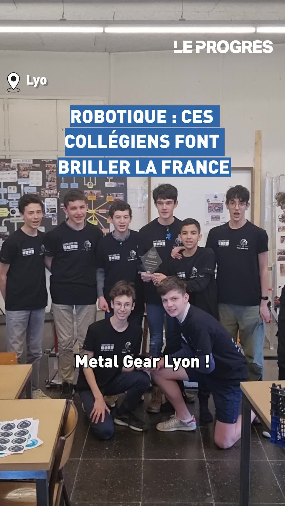 Robotique : ces collégiens font briller la France à l’international