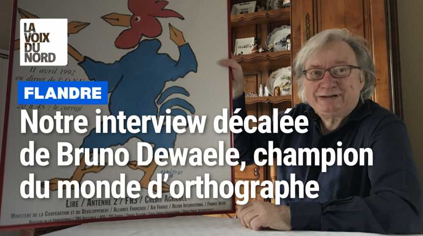 Note interview décalée de Bruno Dewaele, champion du monde d ...