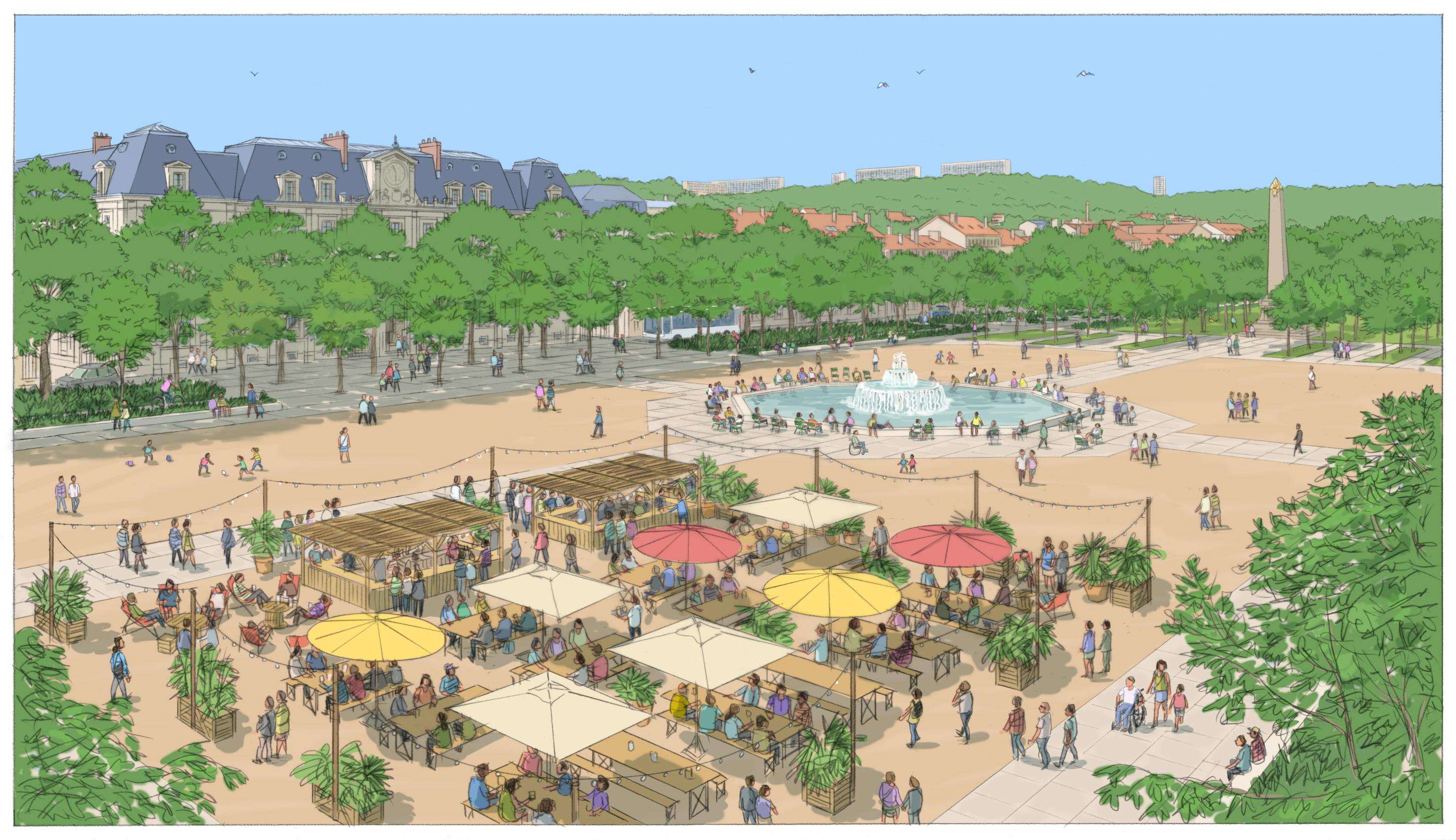 Futur aménagement place Carnot et cours Léopold à Nancy : qu'en pensent ...