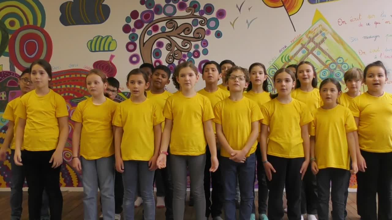 Ils chantent pour lutter contre la maladie et le handicap : une classe ...