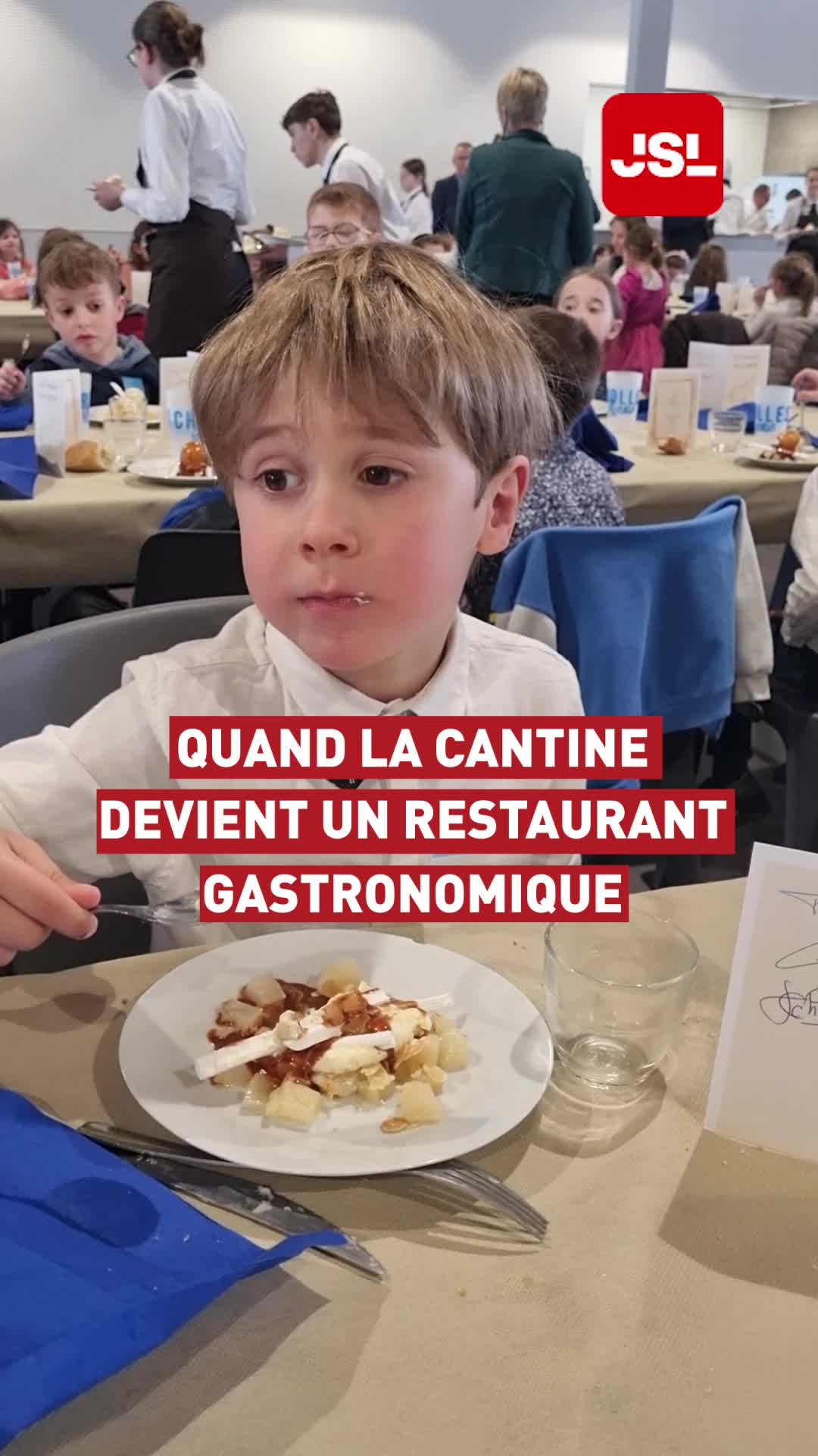 Quand la cantine se transforme en restaurant gastronomique