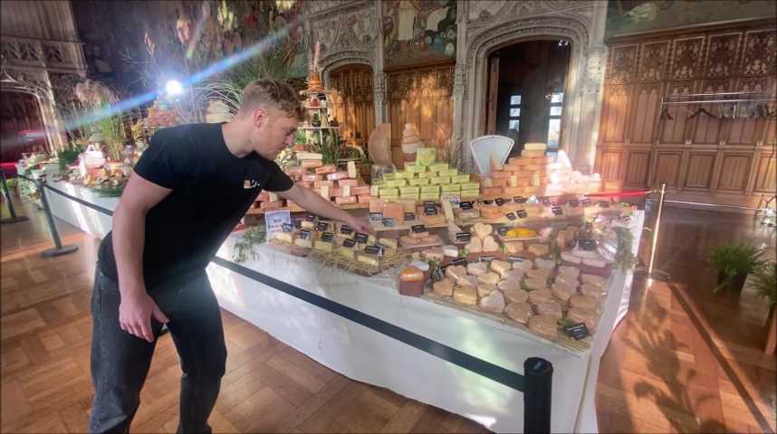 Les fromages des Hauts de France réunis sur un plateau à l'hôtel de ...