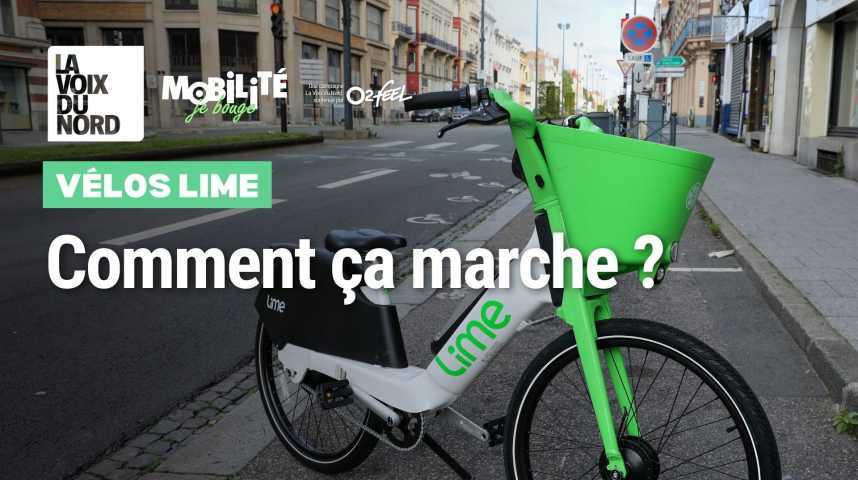 Vélos Lime : comment ça marche ? - La Voix du Nord Vidéos