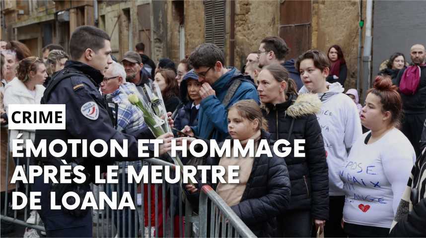 Vidéos : Emotion et hommage à Sedan après le meurtre de Loana - L'Est ...