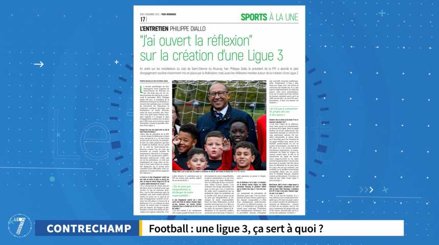 Vidéos : 7 minutes #447 «Contrechamp» (9 novembre 2023). Football : une ...
