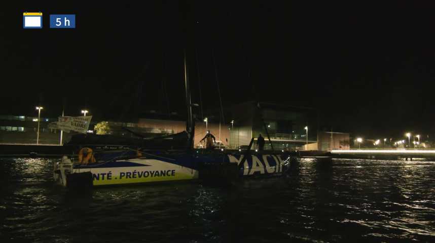 Vidéos : Transat Jacques Vabre. Les 40 Imoca ont quitté le bassin Paul ...
