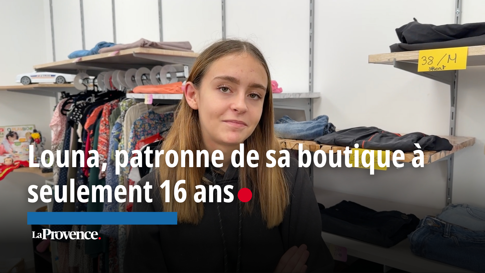 Vidéo - Orange : Louna, patronne de sa boutique à seulement 16 ans