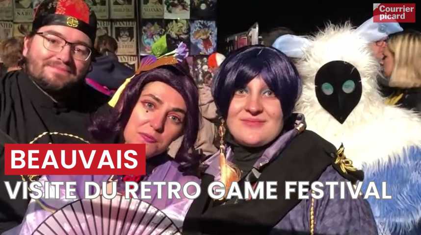 Vidéos : Visite du Retro Game festival à Beauvais - Paris Normandie