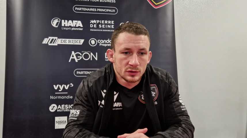 Vidéos : Rugby. Pro D2 : trois questions à Mathieu Bonnot, le capitaine du RNR - Paris-Normandie
