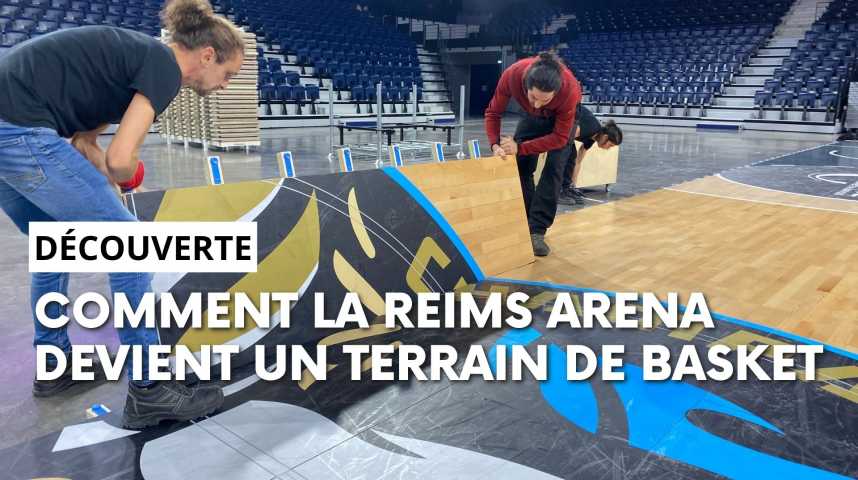 Vidéos : On vous explique comment la Reims Arena se transforme en ...