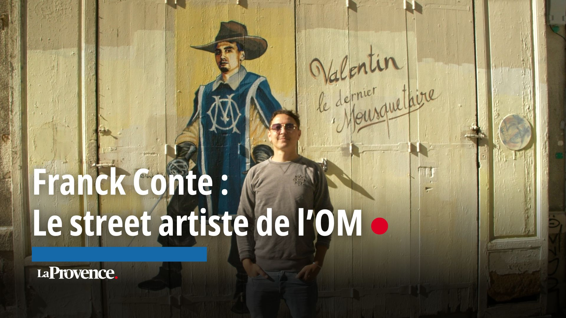 Vidéo - Marseille : les fresques de Franck Conte narrent les frasques ...