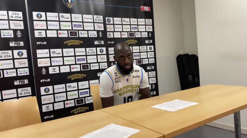 Vidéos : Après-match de Leaders Cup Champagne Basket - Antibes avec ...