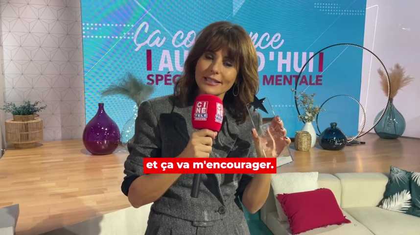 ️ Faustine Bollaert remporte l'Award de la meilleure animatrice télé ...
