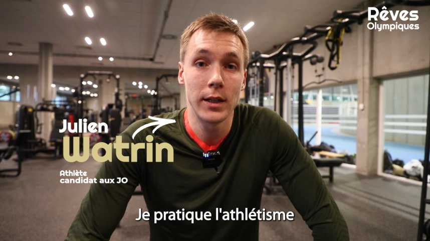 ️ Rêves olympiques: l'athlète Julien Watrin - Sudinfo Vidéos