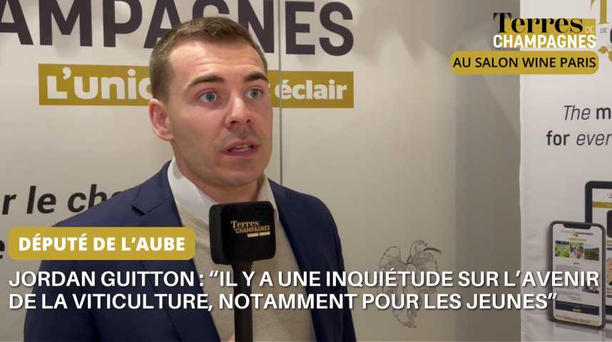 Vidéos : Le député Jordan Guitton au micro de Terres de Champagnes lors ...