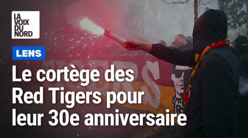 L'impressionnant cortège des Red Tigers pour leurs 30 ans à Lens - La ...