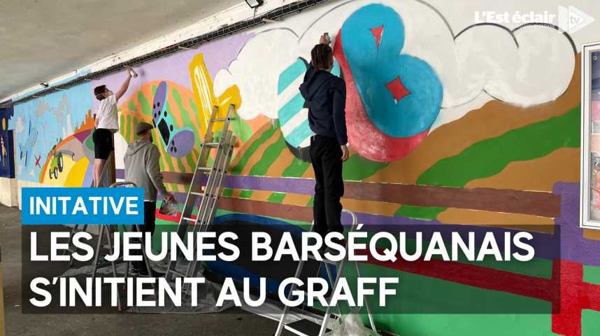 Vidéos : Les jeunes s’initient au graff au centre communal de Bar-sur ...