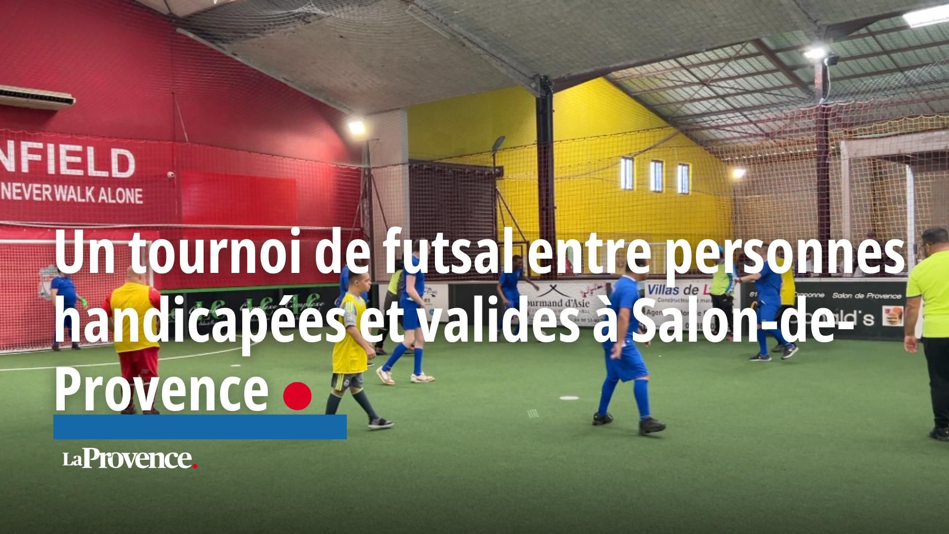 Vidéo - Un tournoi de futsal entre personnes handicapées et valides à ...
