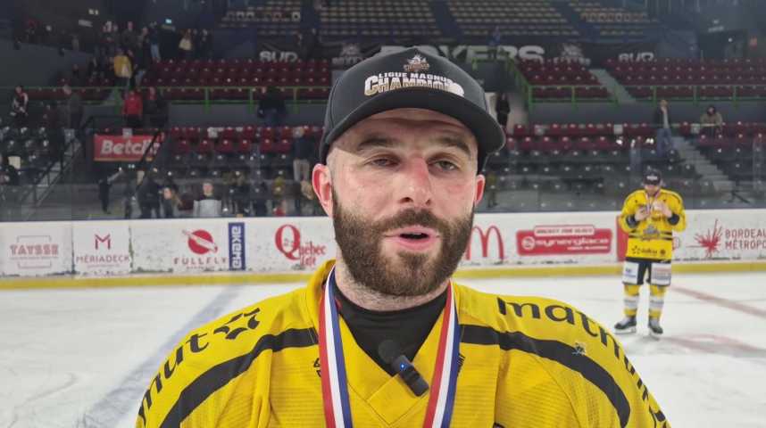Vidéos : Hockey sur glace - Ligue Magnus : Vincent Nesa après le 18e ...