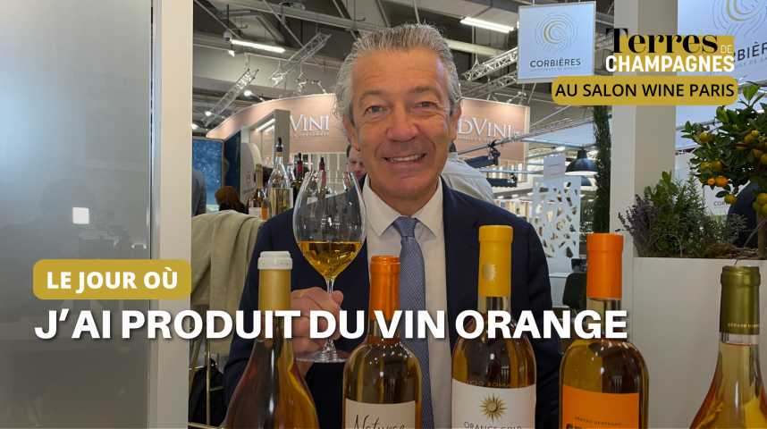 Vidéos : Wine Paris. "Le jour où j'ai produit du vin orange" - L'union