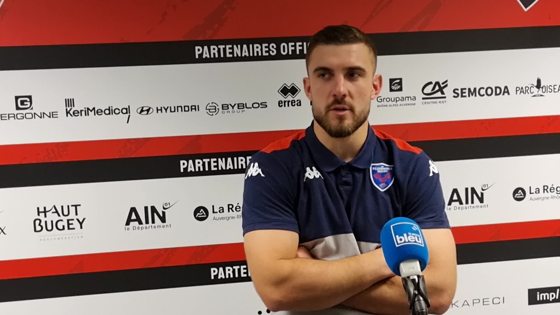 Fusier (FCG) : « On sait la chance de venir gagner à Oyonnax