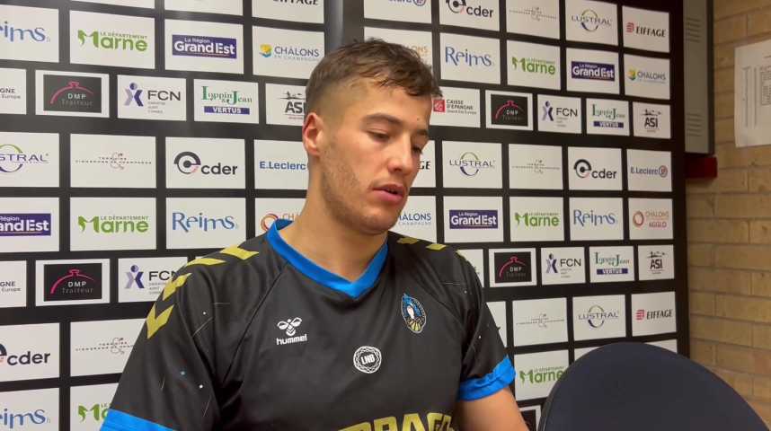 Vidéos : Après-match Champagne Basket - Rouen avec Mattéo Legat - L'union
