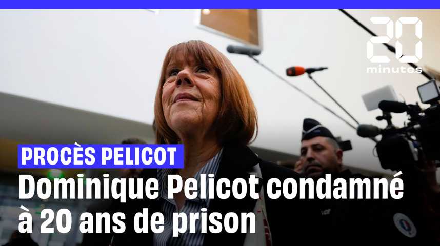 Vidéos : Procès Pelicot : Dominique Pelicot condamné à 20 ans de prison ...