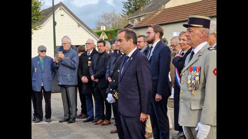Vidéos : Sébastien Lecornu honore Georges Clemenceau dans l'Eure ...