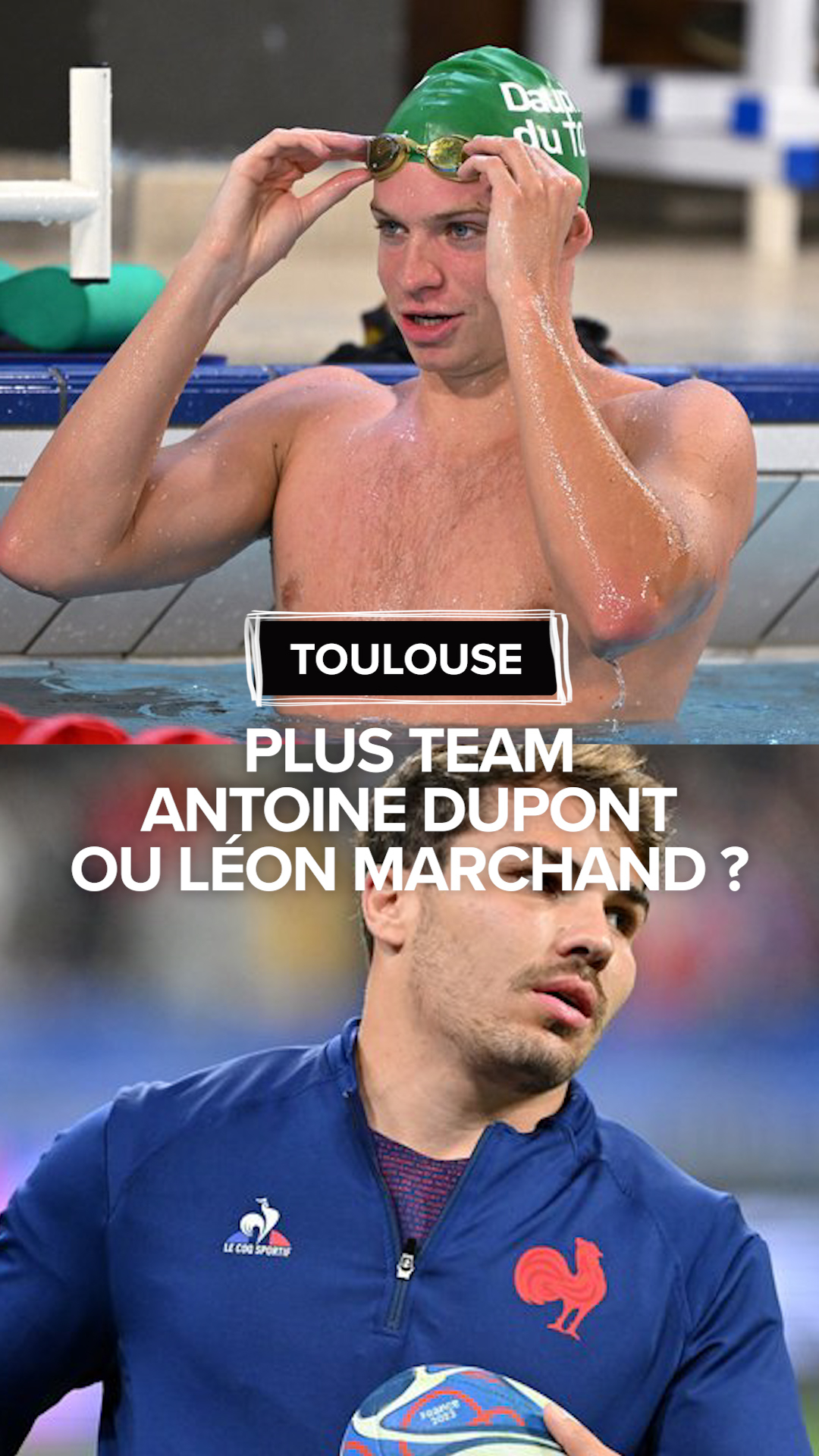 Léon Marchand : "Par moments, oui…" Pourquoi Victor Wembanyama envie le ...