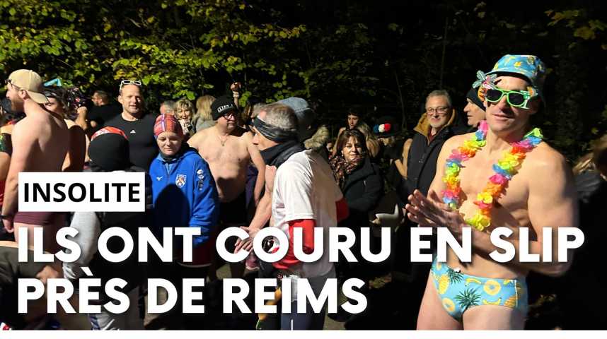 Vidéos : Ils ont couru en slip pour la bonne cause - L'union