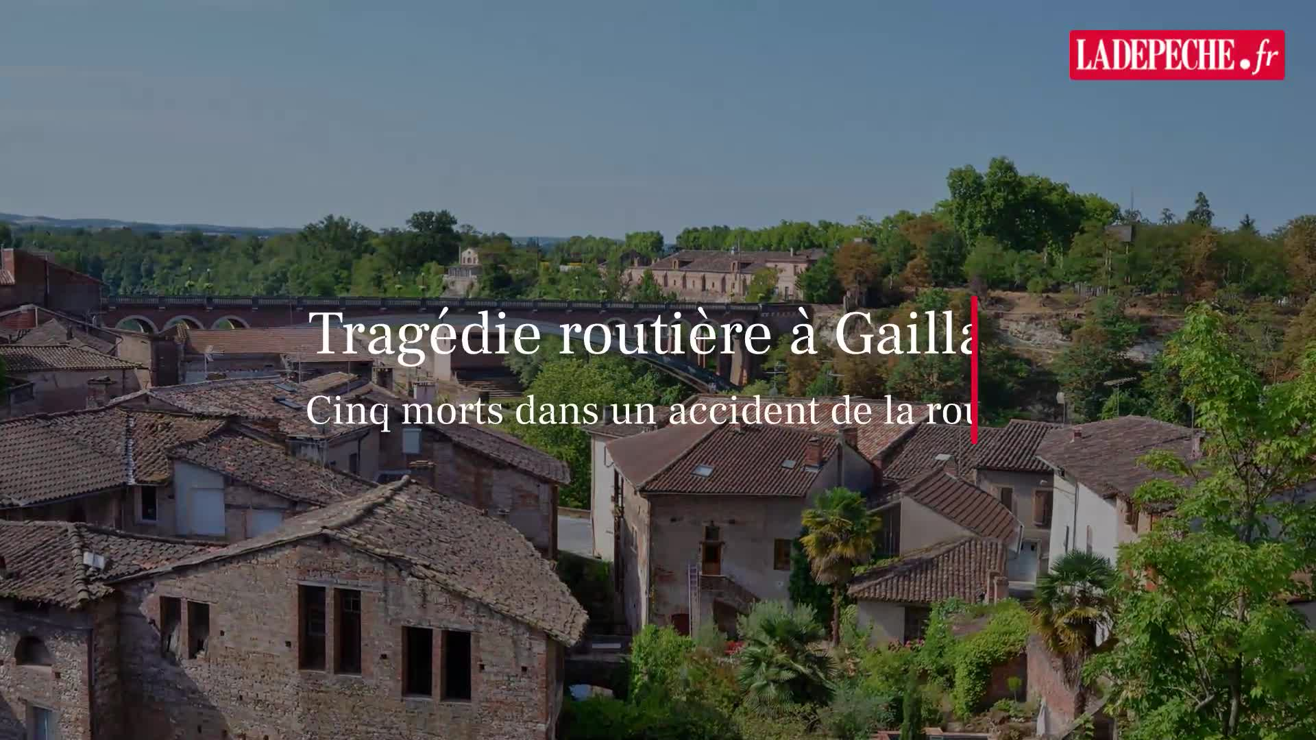 Cinq morts dans un dramatique accident de la route à Gaillac dans le ...