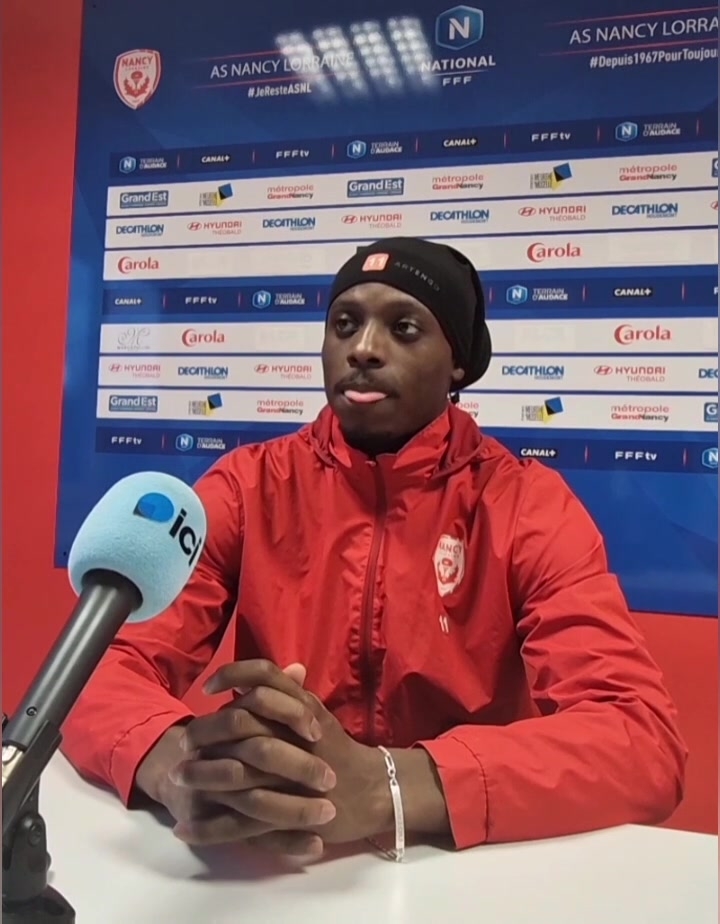 Oumar Sidibé, avant AS Nancy-Lorraine - Versailles : "On aura tous une ...