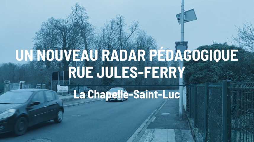Vidéos : Inauguration d’un nouveau radar pédagogique - L'union