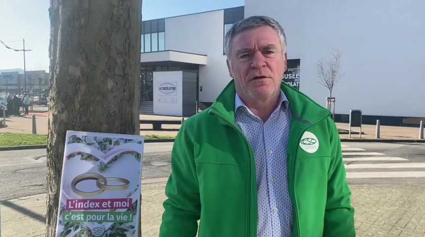 ️ Alain Bodson explique la campagne de la CSC menée à l'occasion de la ...