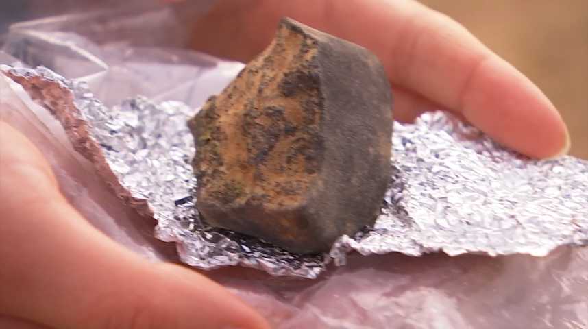 Vidéos : Pays-de-Caux. Ils ont découvert des morceaux de la météorite ...