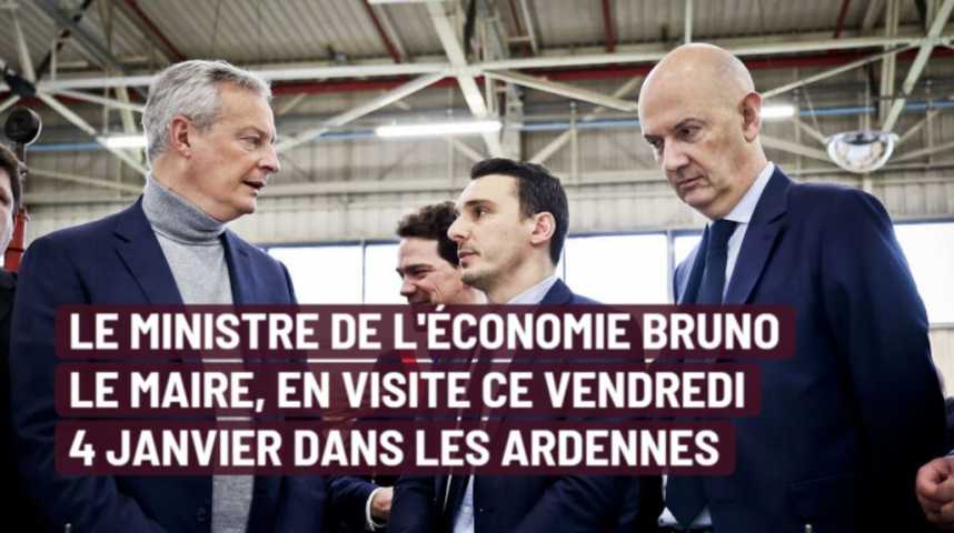 Vidéos : Interview des ministres de l'Économie et de l'Industrie Bruno ...