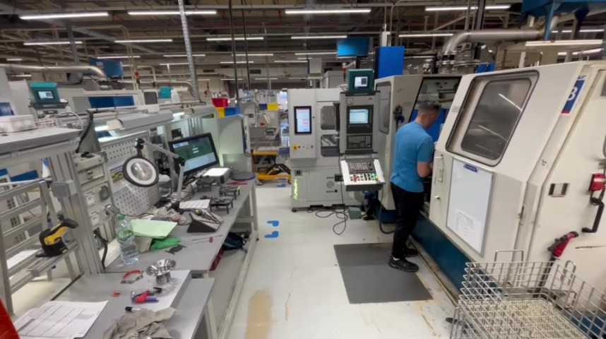 Prouvy : visite de l’usine de roulements SKF Aeroengine France - La ...