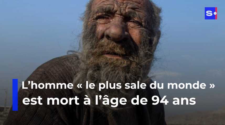 L’homme « le plus sale du monde » est mort à l’âge de 94 ans - Sudinfo Vidéos